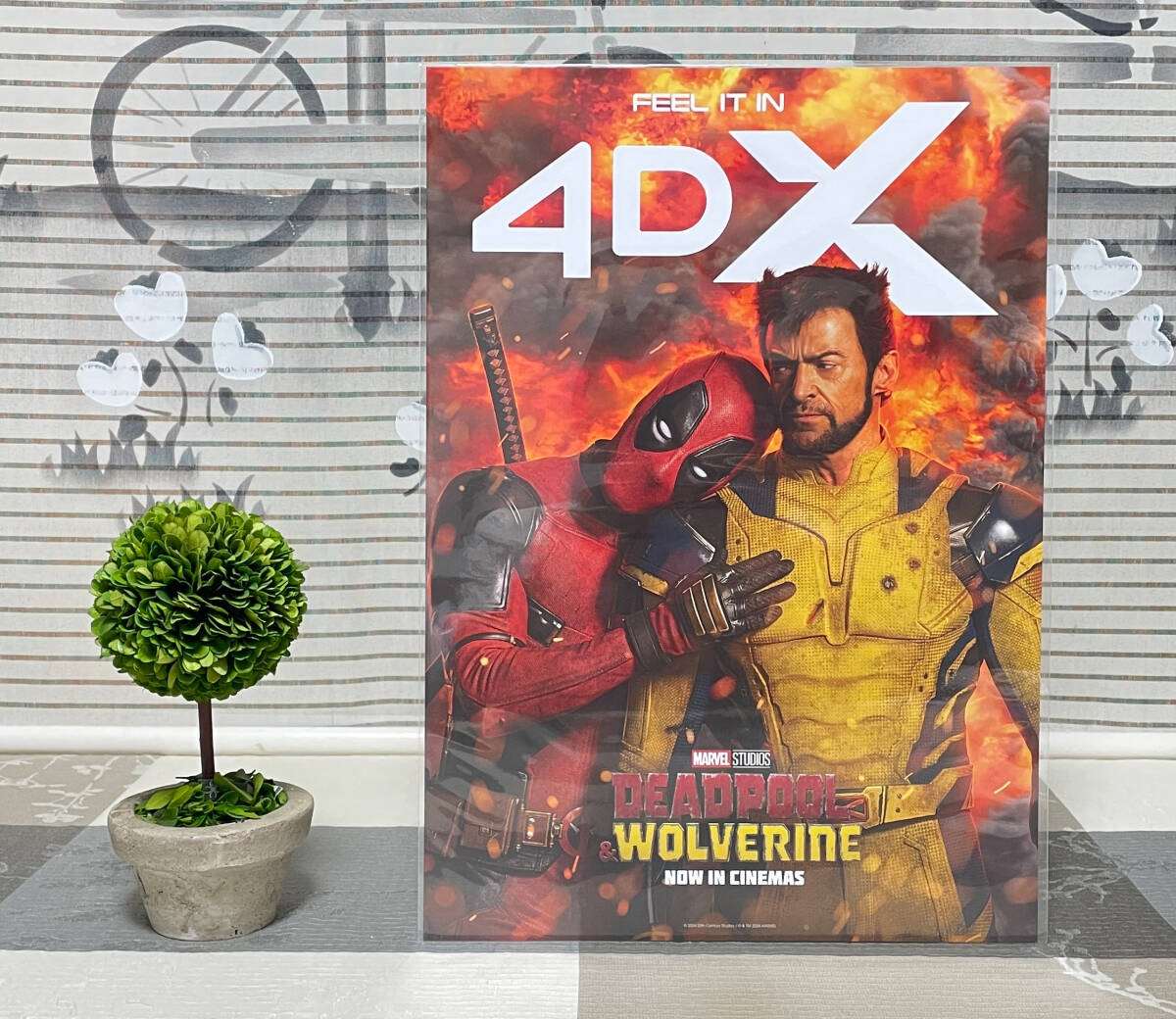 Yahoo!オークション - 4DX館 入場者特典 A3 ポスター 『デッドプール&...