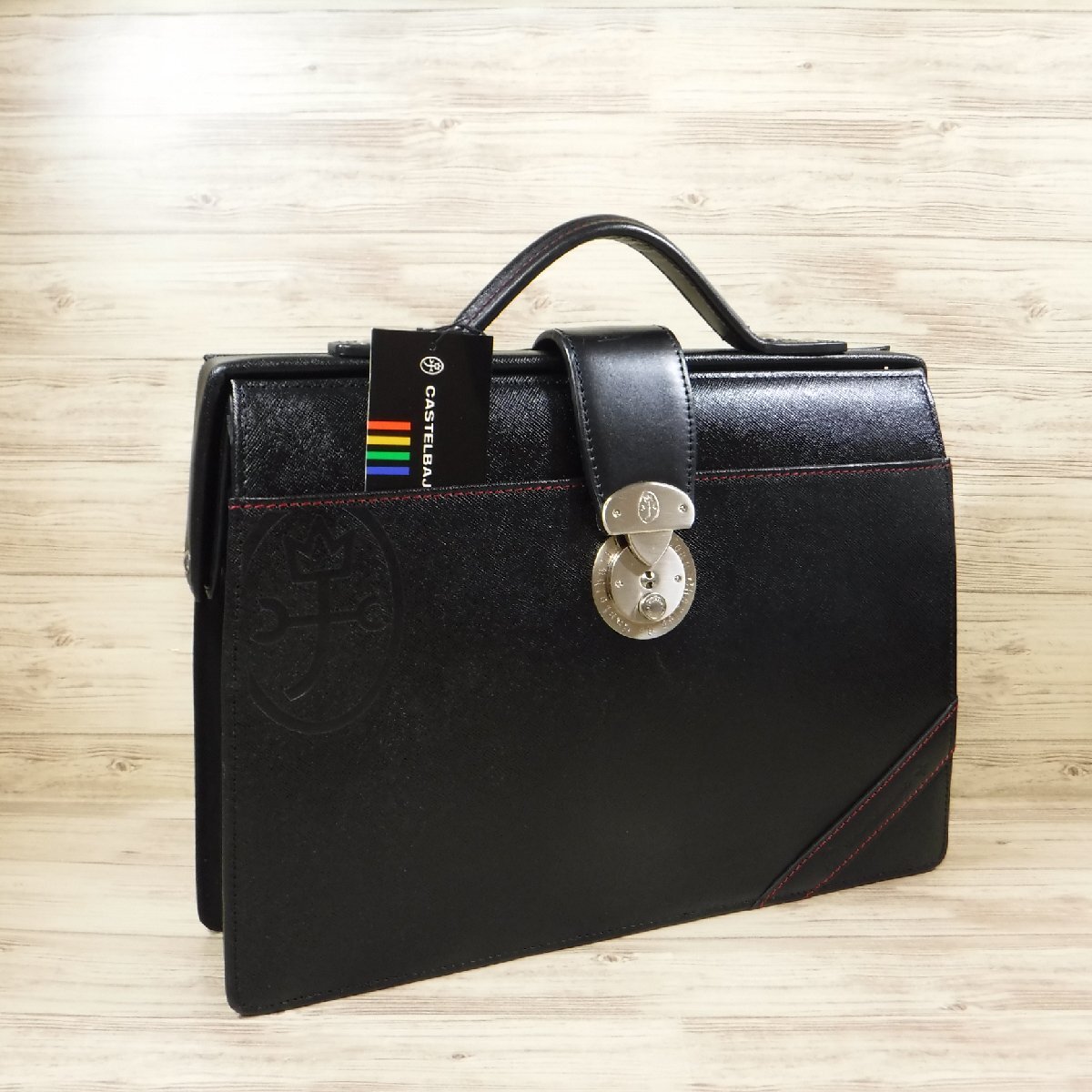 Yahoo!オークション - BB368 カステルバジャック 新品 定価35200円 黒 ...