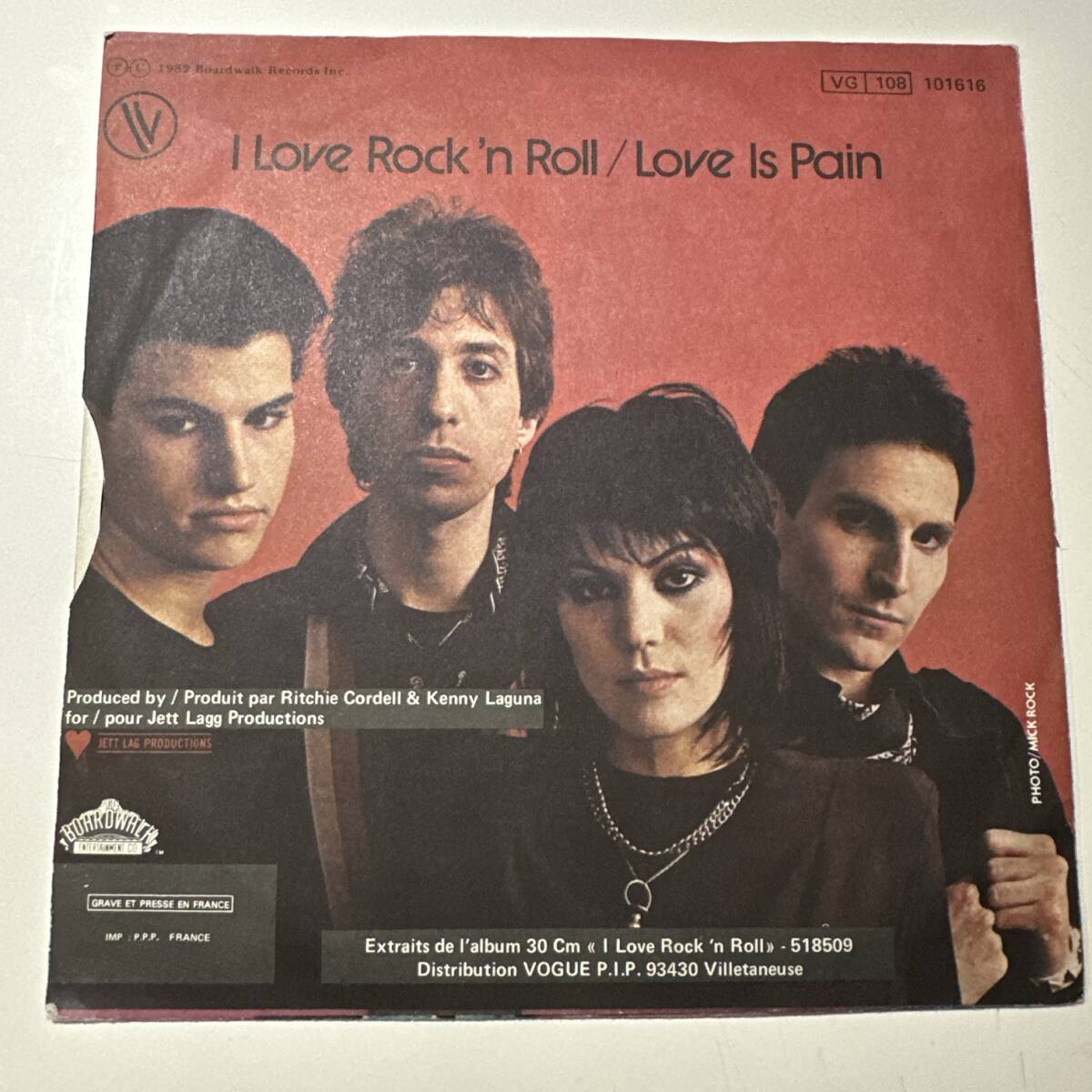 Yahooオークション Joan Jett And The Blackhearts I Love Rock N