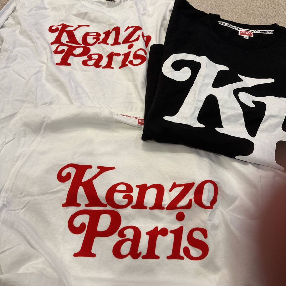 Yahoo!オークション - 3枚セット売り KENZO PARIS 24ss VERDY OVERSIZE...