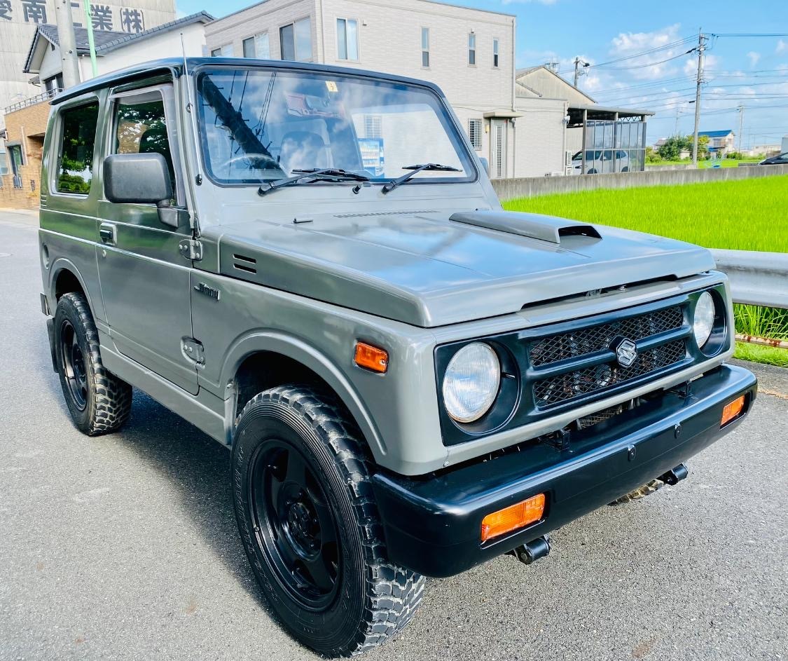 Yahoo!オークション - スズキ ジムニーJA11/人気のミディアムグレー