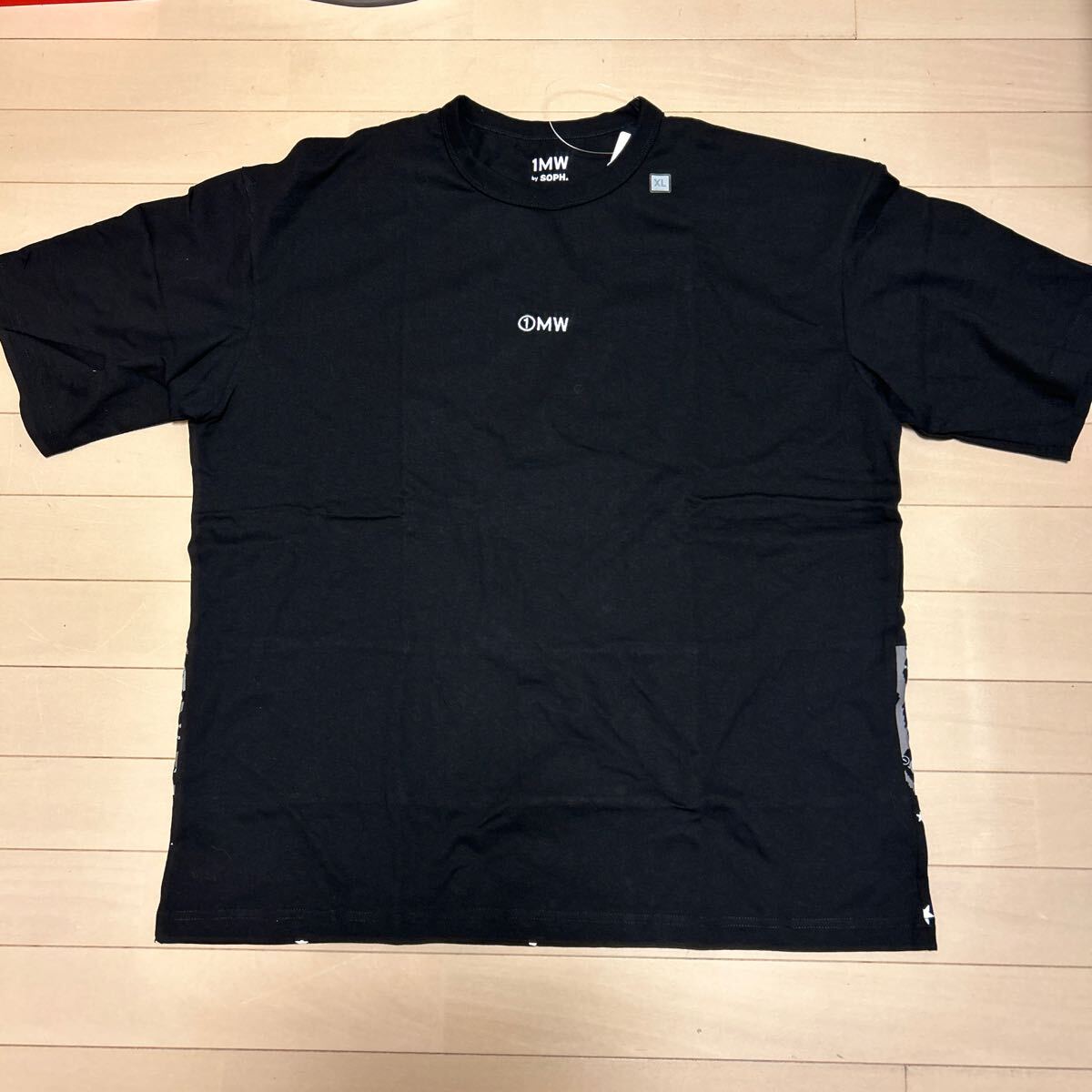 Yahoo!オークション - GU 1MW by SOPH ビッグTシャツ XL 黒 新品未使用