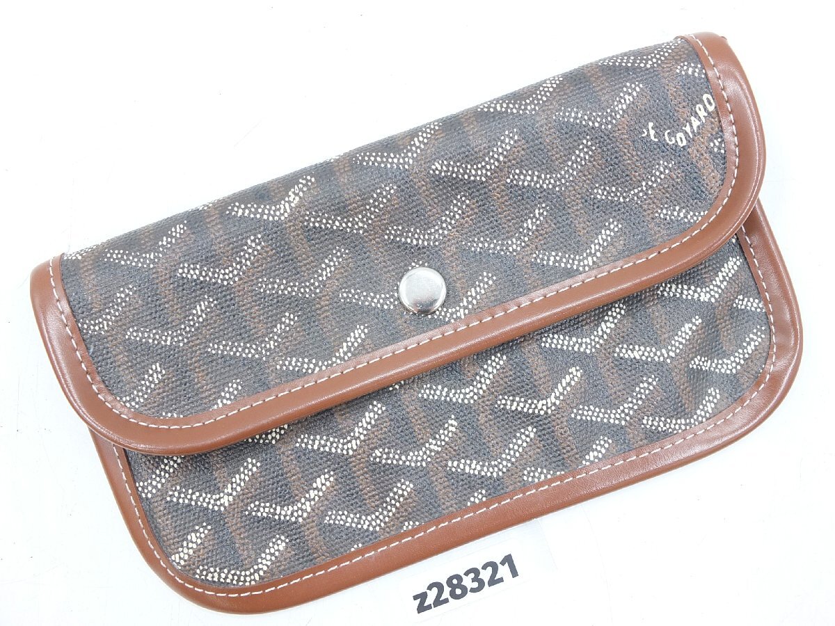 GOYARD ゴヤール サンルイ PM ブラウン バッグ GOYARD ゴヤール サンルイ PM ブラウン バッグ