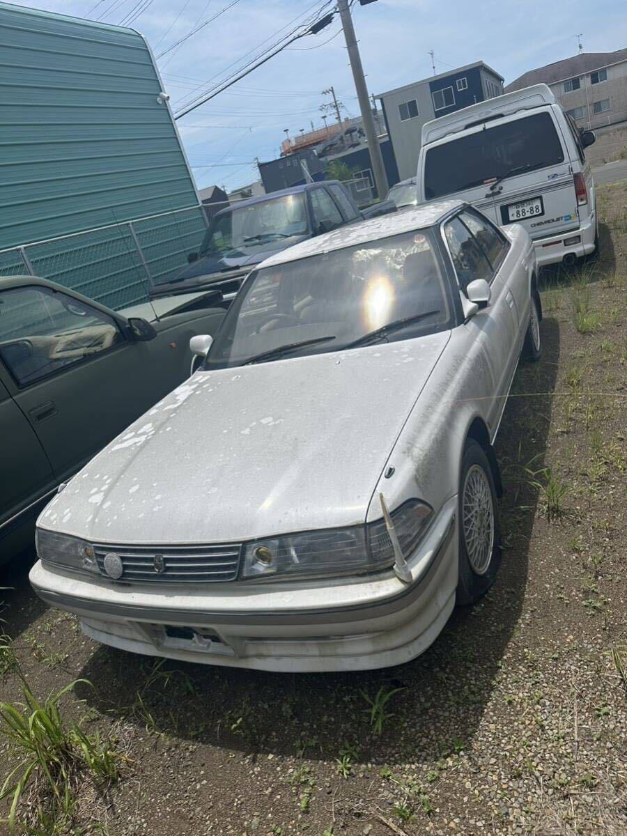 Yahoo!オークション - GX81 マークⅡ 部品取り 丸車 1G クランキングOK...