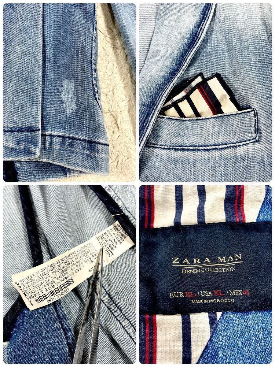 Yahoo!オークション - 極美品 ザラ ZARA テーラードジャケット 2B サマ...