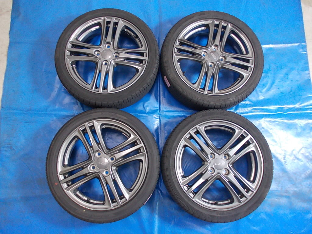 N-WGN/JH1 N-ONE/GJ1/JN-BOX/JF1等 165/50R16/75V 16x5J PCD100-H4+45 タイヤ 無限アルミホイール4本set(社外品)｜売買された ...