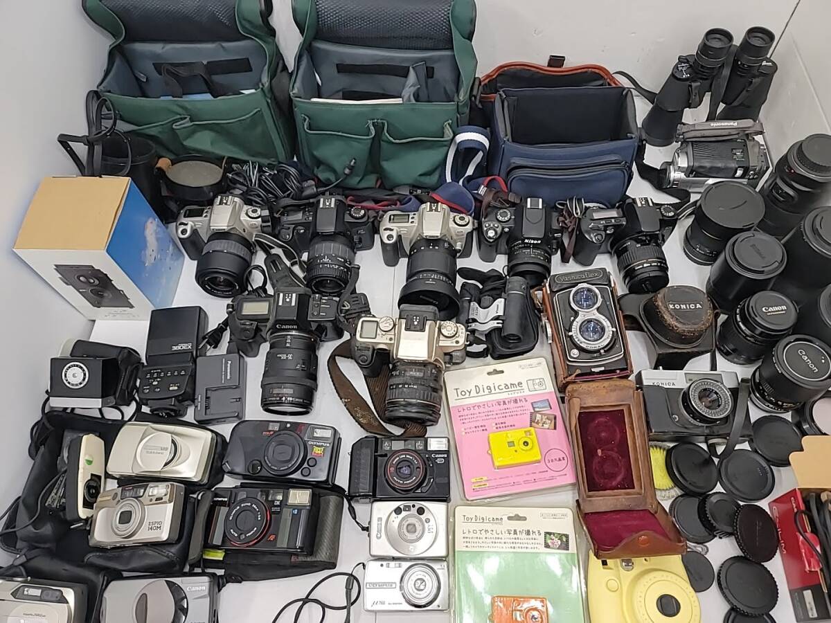 Yahoo!オークション - T106[14]T8(カメラ/レンズ) ジャンク 約21kg [同...