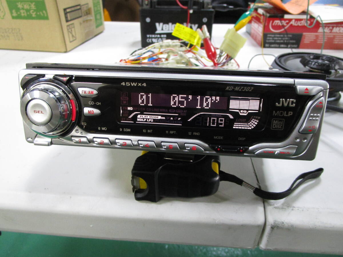 Yahoo!オークション - 中古 動作確認済み JVC ビクター MDプレーヤー ...