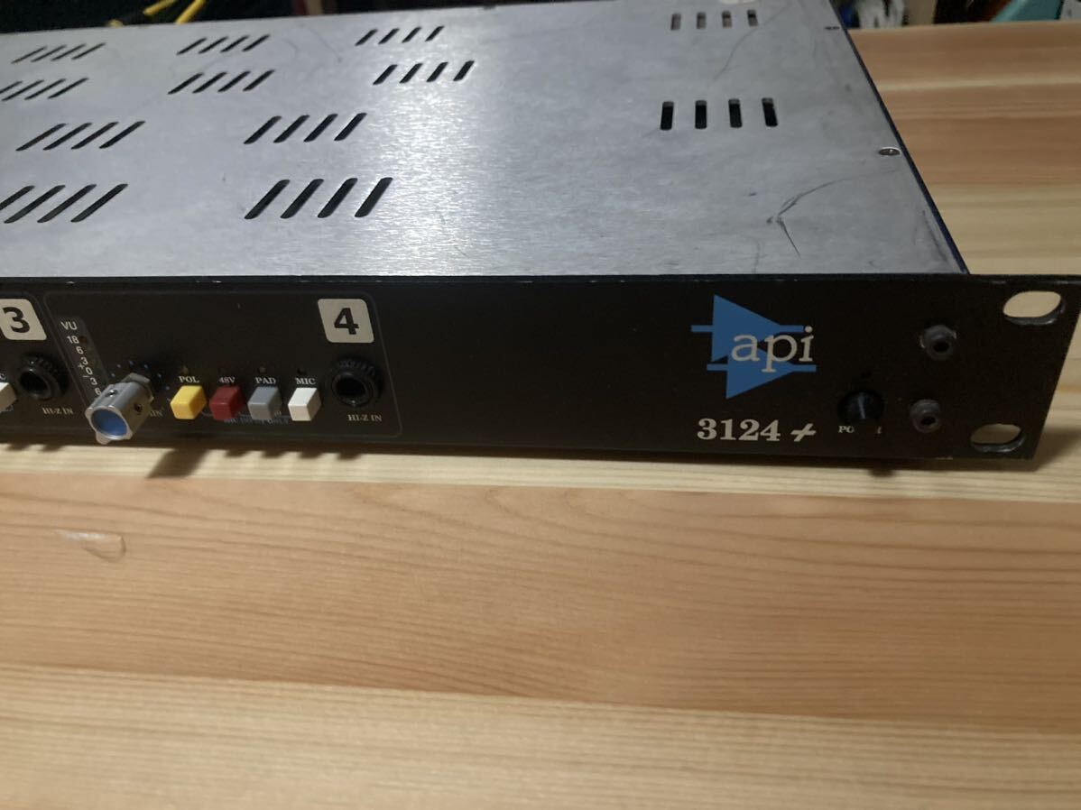 Yahoo!オークション - API 3124+ 4chマイクプリアンプ