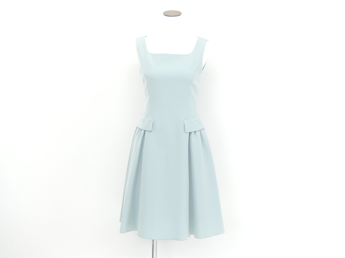 Yahoo!オークション - FOXEY NEWYORK オータムスクエアドレス ワンピー...