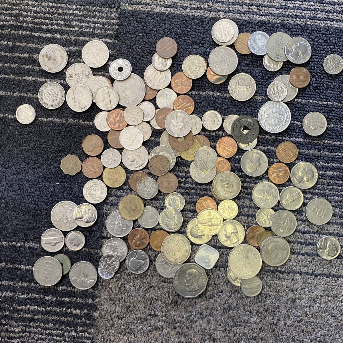 Yahoo!オークション - 【T0820】外貨 海外 貨幣 通貨 紙幣 硬貨 488g ...