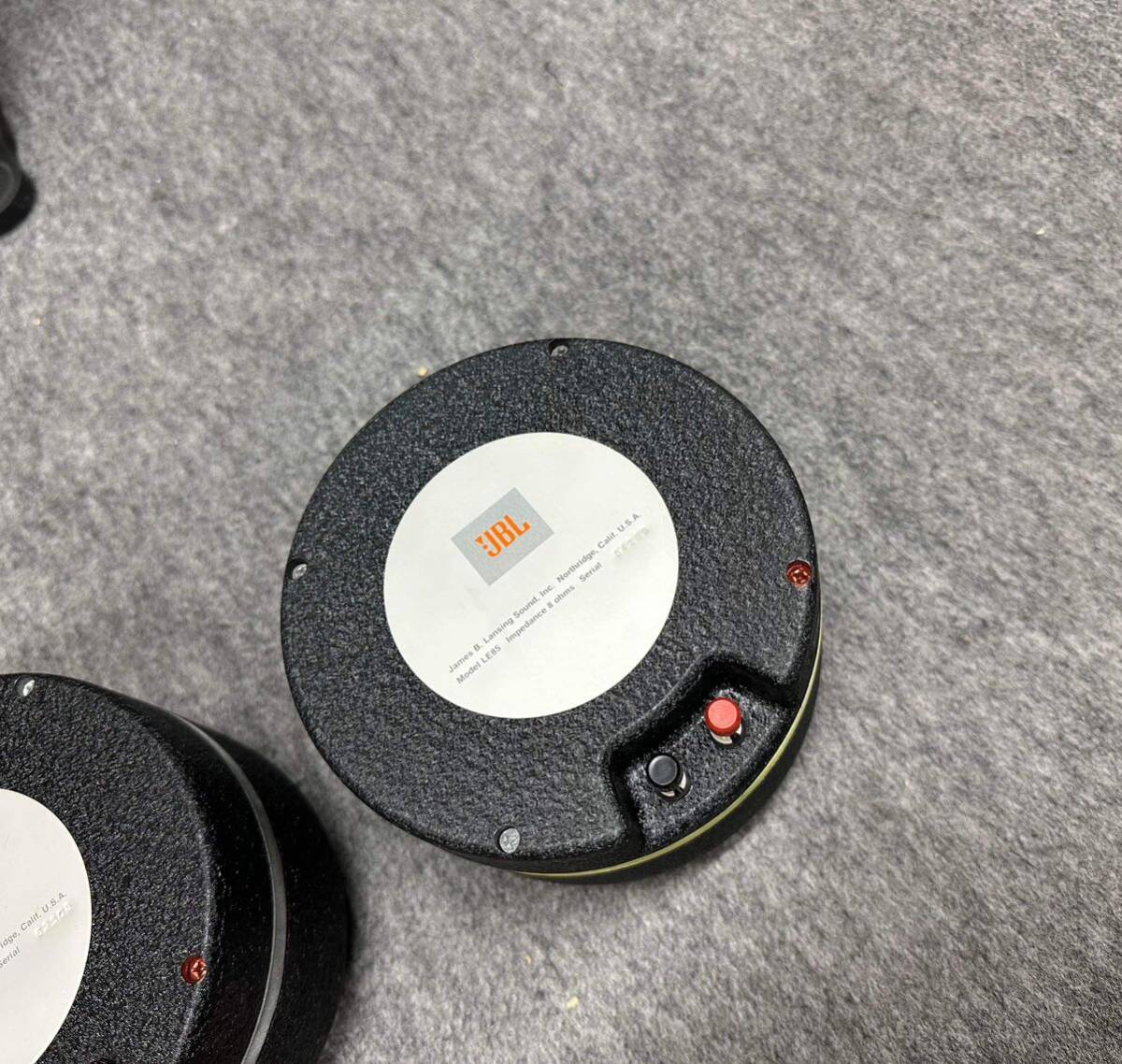 Yahoo!オークション - JBL LE85 ドライバーペア 美品 オリジナル品
