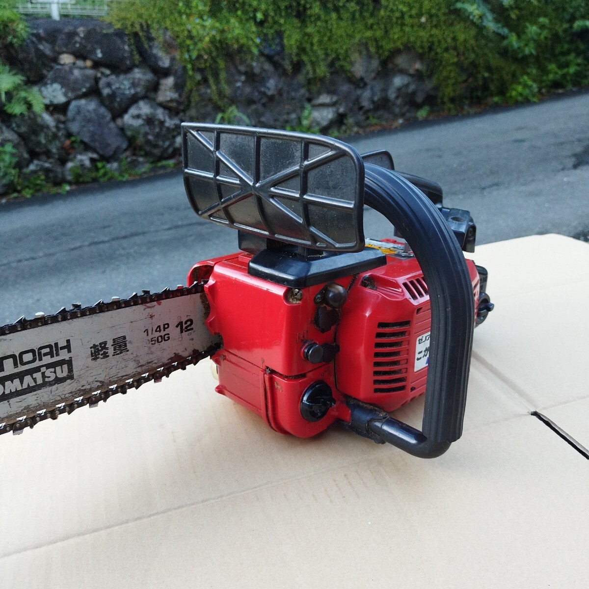 Yahoo!オークション - ゼノアエンジンチェーンソー G310 こがる君DX 農...