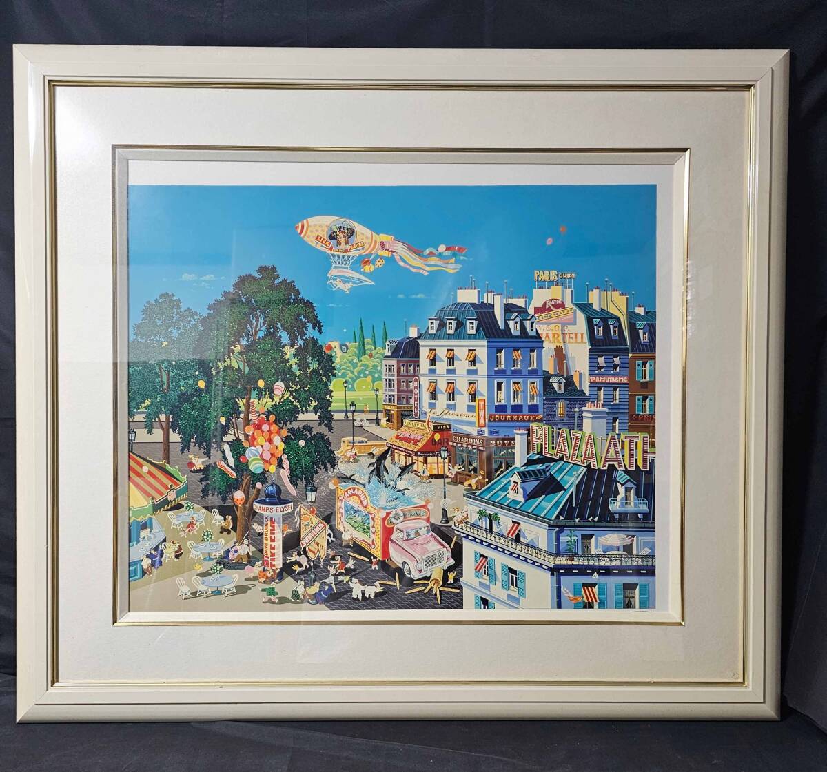 ヒロ ヤマガタ AQUARIUM アクアリウム 91/275 リトグラフ 額 額装 サイズ約110×96cm 版画 美術品(石版画、リトグラフ)｜売買されたオークション情報、yahooの商品 ...