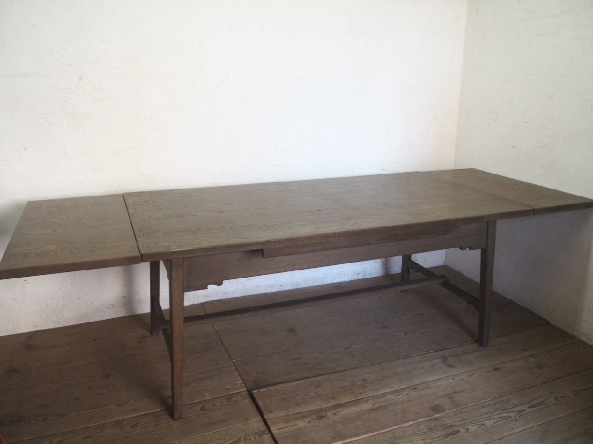 Yahoo!オークション - タ荷J0454 天板W172 5～257cm×D89 5cm ヴィンテ...