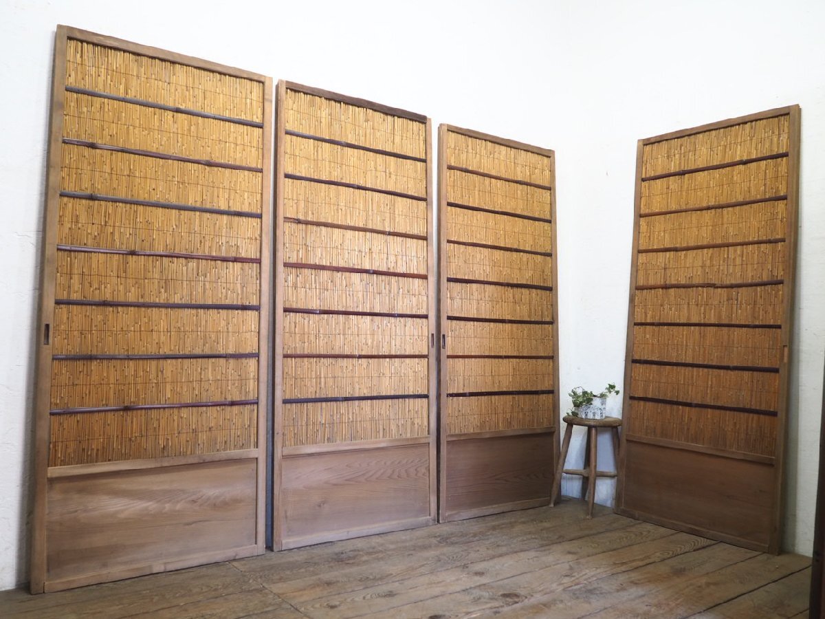 Yahoo!オークション - タQ0042 【H172(173)cm×W73cm】×4枚 レトロな味...