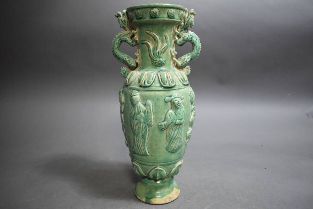 Yahoo!オークション - 【英】A339 時代 遼花瓶 H37.1㎝ 中国美術 朝鮮 ...