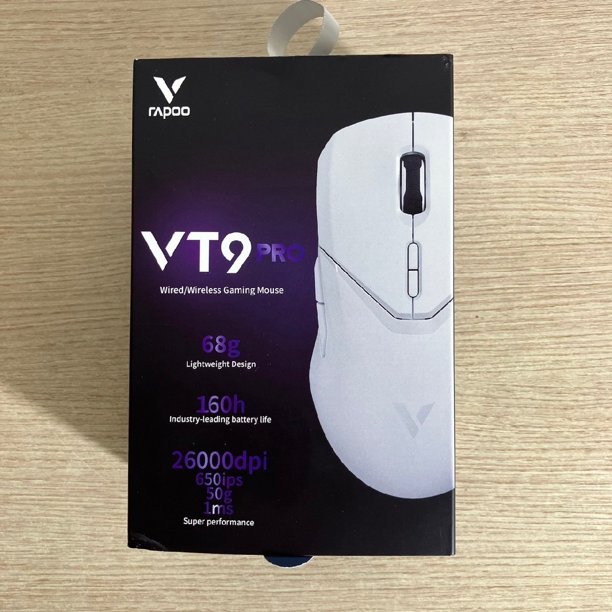 Yahoo!オークション - 【未使用保管品】RAPOO VT9 PRO ワイヤレス ゲー...