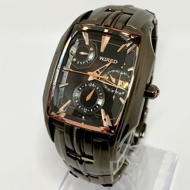 美品 電池新品 送料込 セイコー SEIKO ワイアード WIRED 美品 電池新品 送料込 セイコー SEIKO ワイアード WIRED
