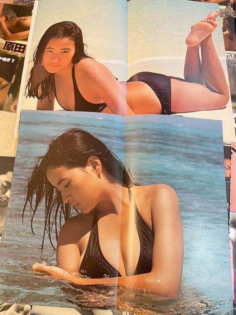 Yahoo!オークション - f389 A 原田美枝子 切り抜き 約27ページ