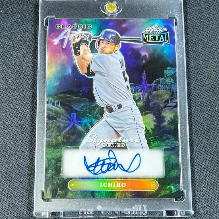 Yahoo!オークション - 1枚限定 2024 Leaf Metal Signature Series イチ...