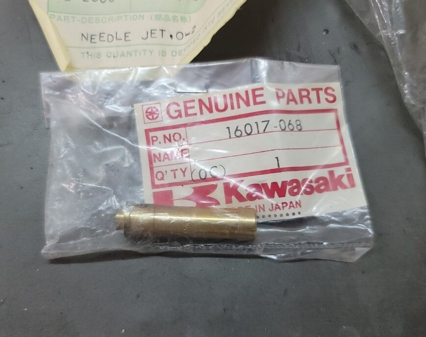 Yahoo!オークション - カワサキ KM90 MC-1 ニードルジェット キャブレ...