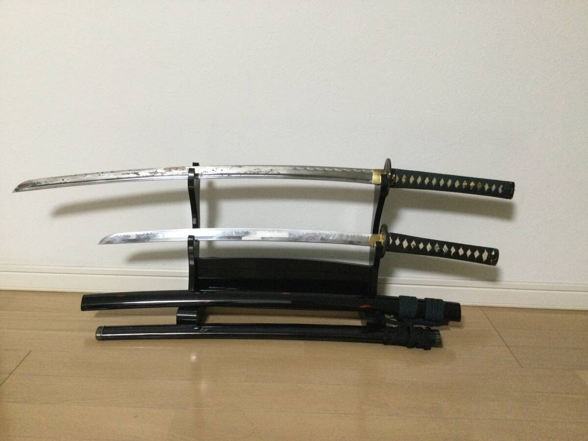 Yahoo!オークション - 模擬刀 美術刀 飾り物 居合刀 こしらえ コレクシ...