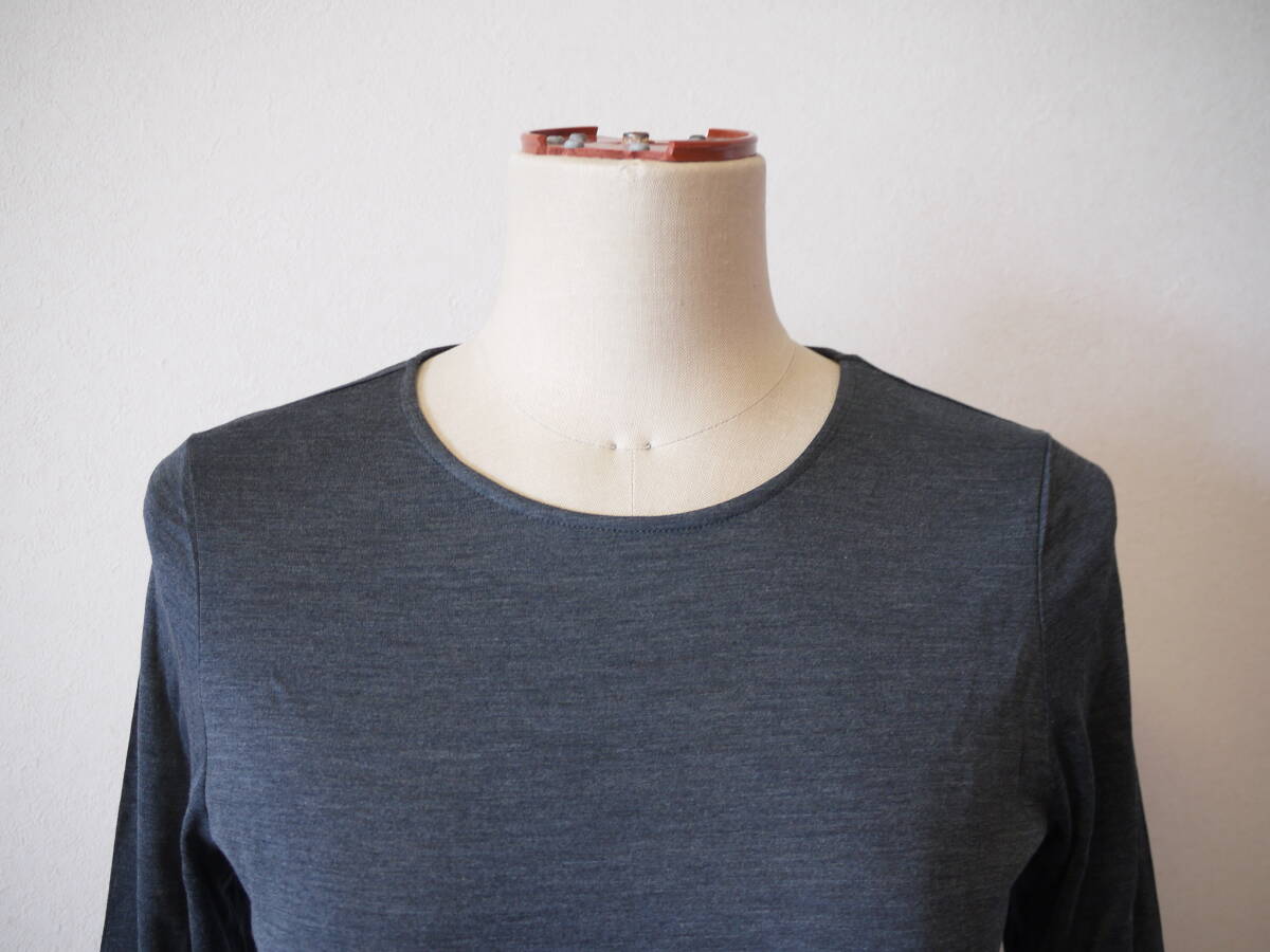 Yahoo!オークション - EL MIDAS エルミダ シルクカットソー ダークグレ...