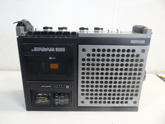 Yahoo!オークション - H2468 三菱電機 ラジカセ JEAGAM JR-6000 昭和 ...