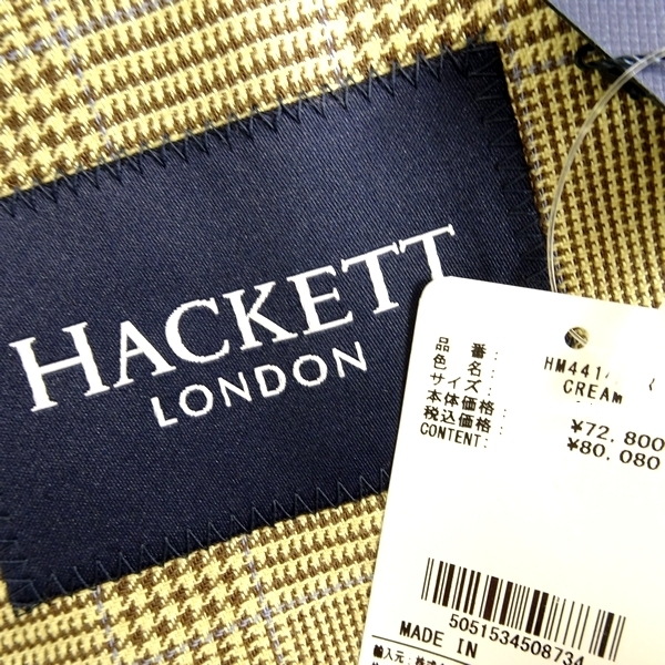 Yahoo!オークション - HACKETT LONDON ハケット ロンドン 最旬 リネン...
