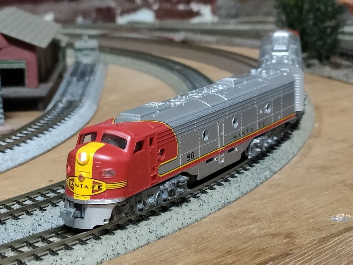 CONCOR Santa Fe EMD E8A 86＆5 重連2輌セット 動力装置整備点検済 ATSF スーパーチーフ エルキャピタン牽引機 アメリカ型(外国車輌)｜売買されたオークション情報 ...