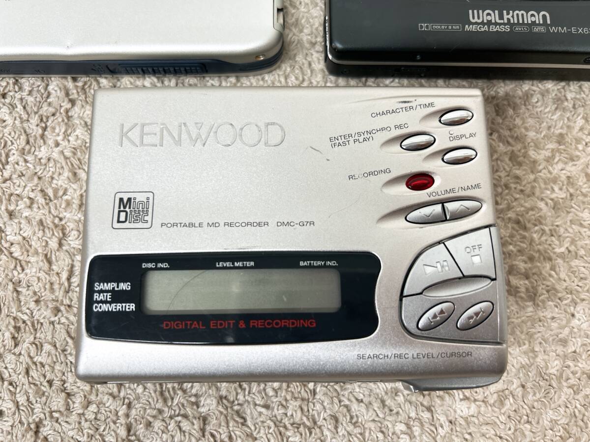 Yahoo!オークション - J103 カセットプレーヤー MDプレーヤー ウォーク...