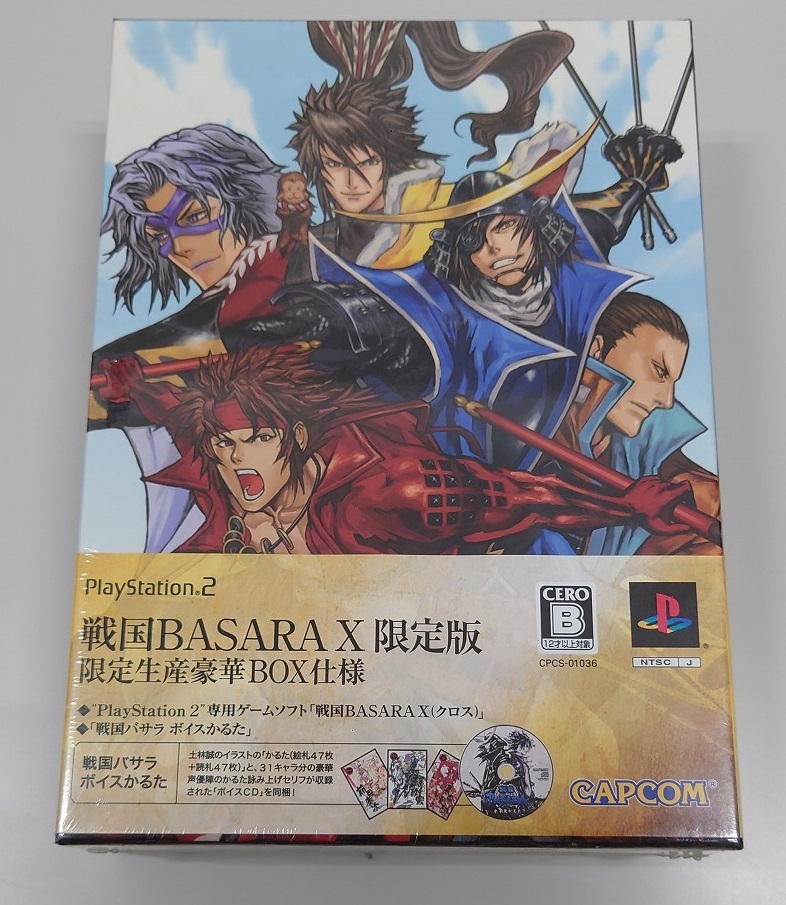 Yahoo!オークション - 未使用 PS2ソフト 戦国BASARA X 限定版 CPCS-010...