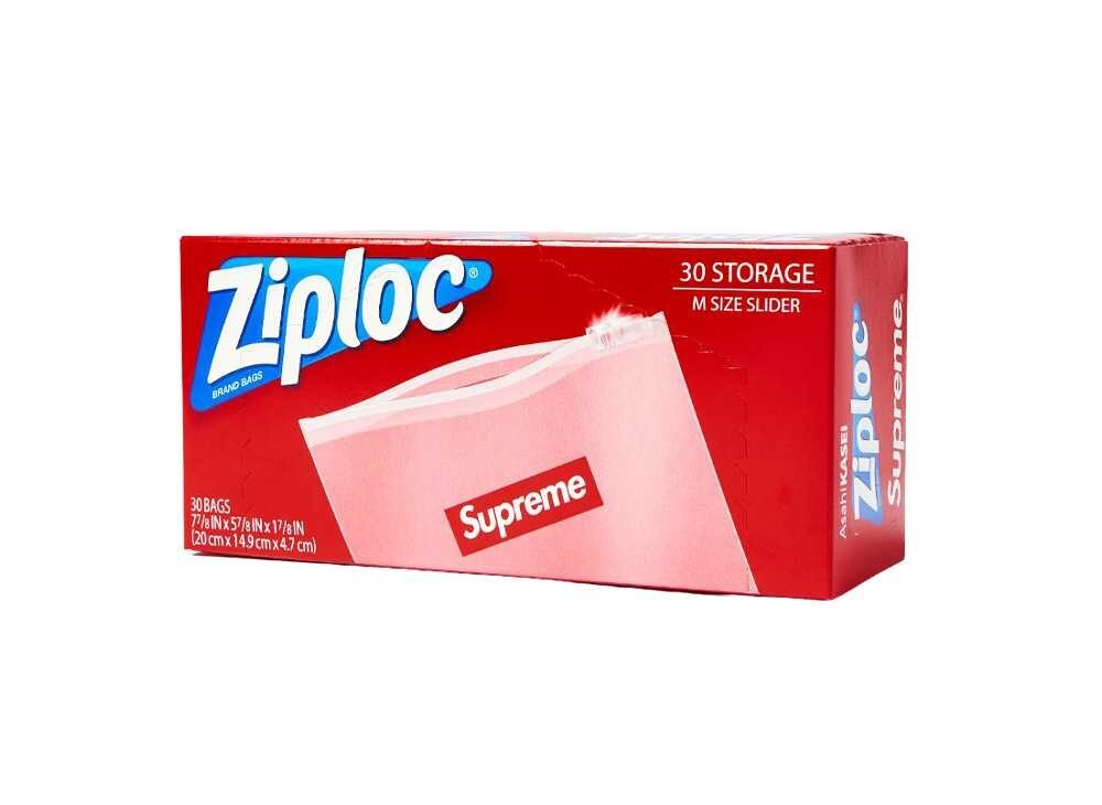 Yahoo!オークション - 国内 本物 Supreme Ziploc ジップロック 旭化成...