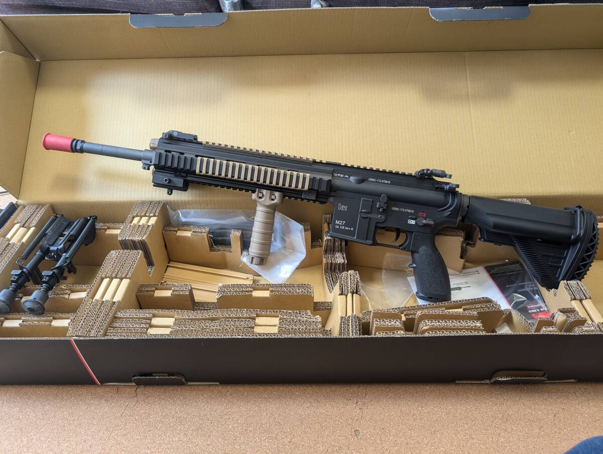 Yahoo!オークション - 【VFC/UMAREX】M27 IAR AEG 電動ガン ＋アクセサ...