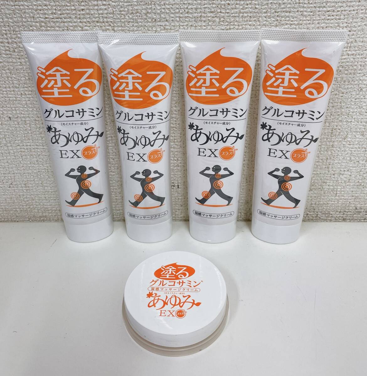 塗るグルコサミ あゆみEXプラス100g×4 23g×1 ボディ用マッサージクリーム /ジェイ メディックス/A68-028(その他)｜売買されたオークション情報、yahooの商品情報を ...