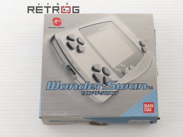 Yahoo!オークション - ワンダースワン本体（SW-001/ソーダブルー） ワ...