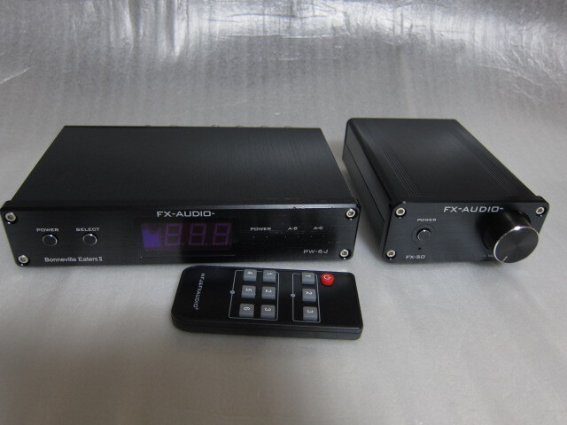Yahoo!オークション - 美品 NFJ NFJ FX-AUDIO FX-50 + PW-6J