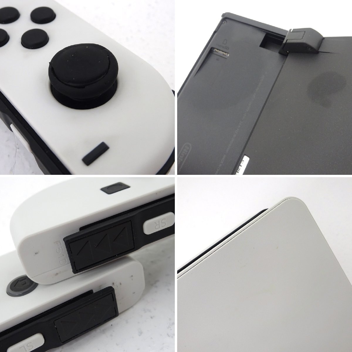 日本代購代標第一品牌【樂淘letao】－★中古★Nintendo Switch 本体 Joy-Con(L)/(R)ホワイト 有機ELモデル HEG-S-KAAAA (ニンテンドースイッチ ...