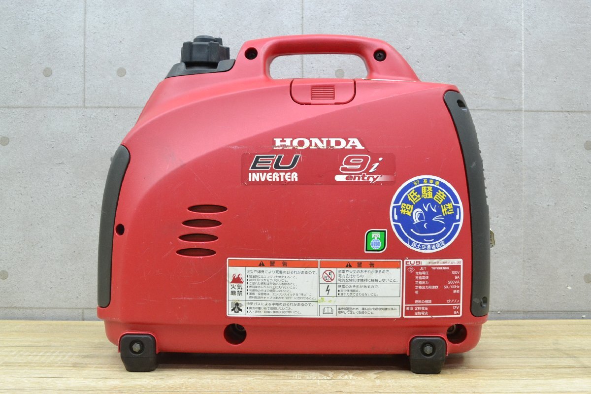 Yahoo!オークション - E356 HONDA ホンダ インバーター発電機 EU9i ポ...