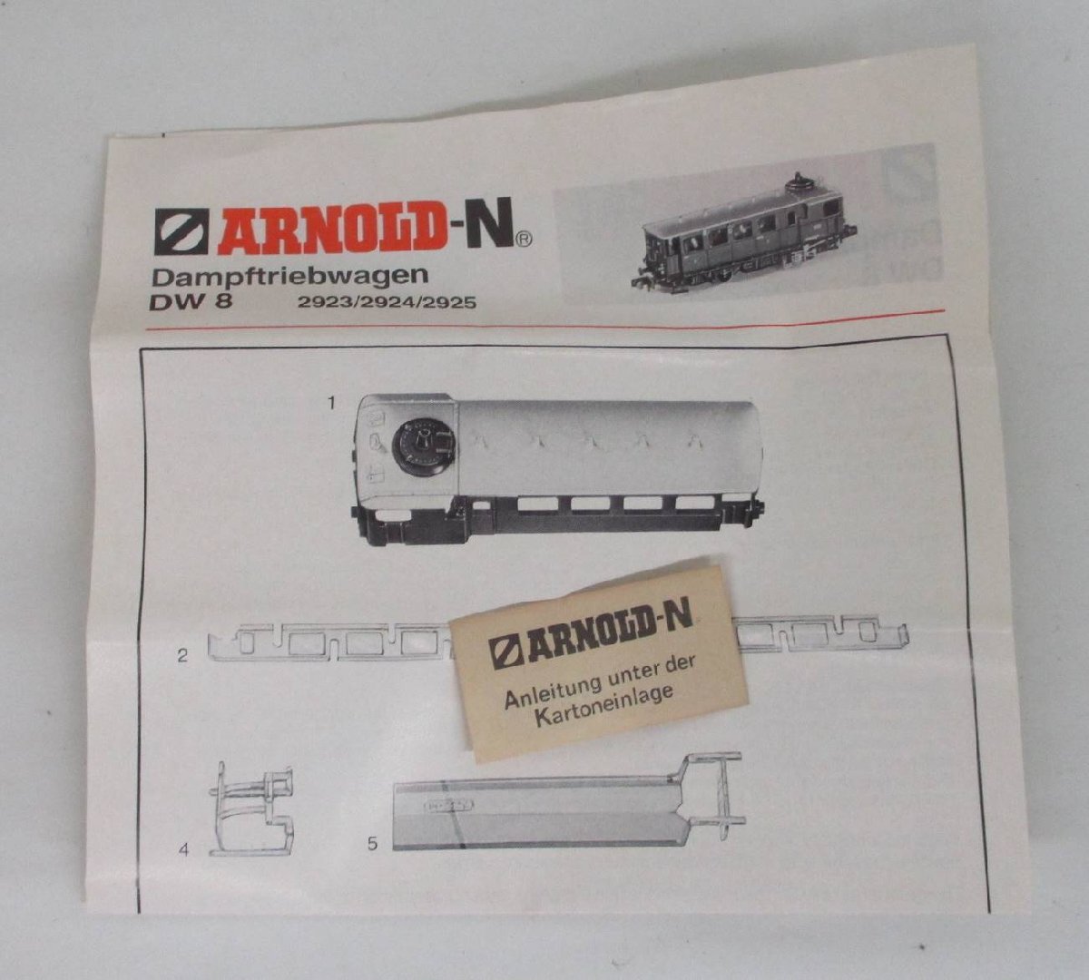 Yahoo!オークション - ARNOLD 2924 ドイツ帝国鉄道 DRG DW8形 蒸気動車...