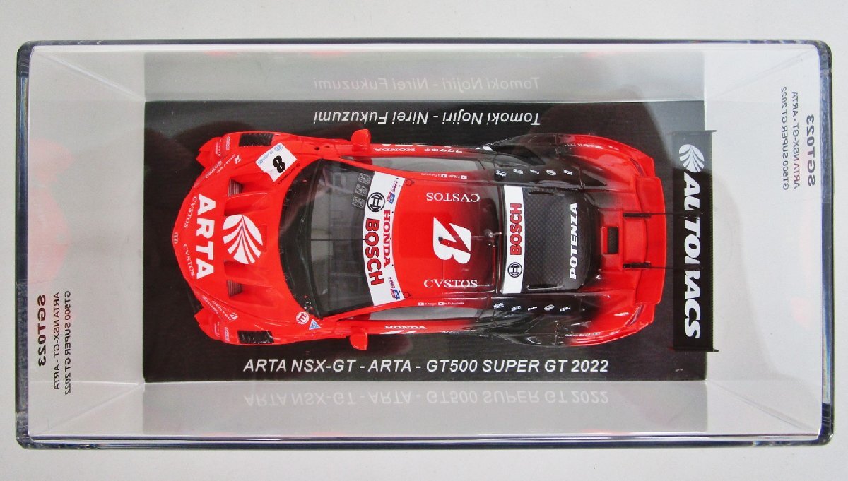 Yahoo!オークション - Spark 1/43 ARTA NSX-GT ARTA GT500 SUPER GT 20...