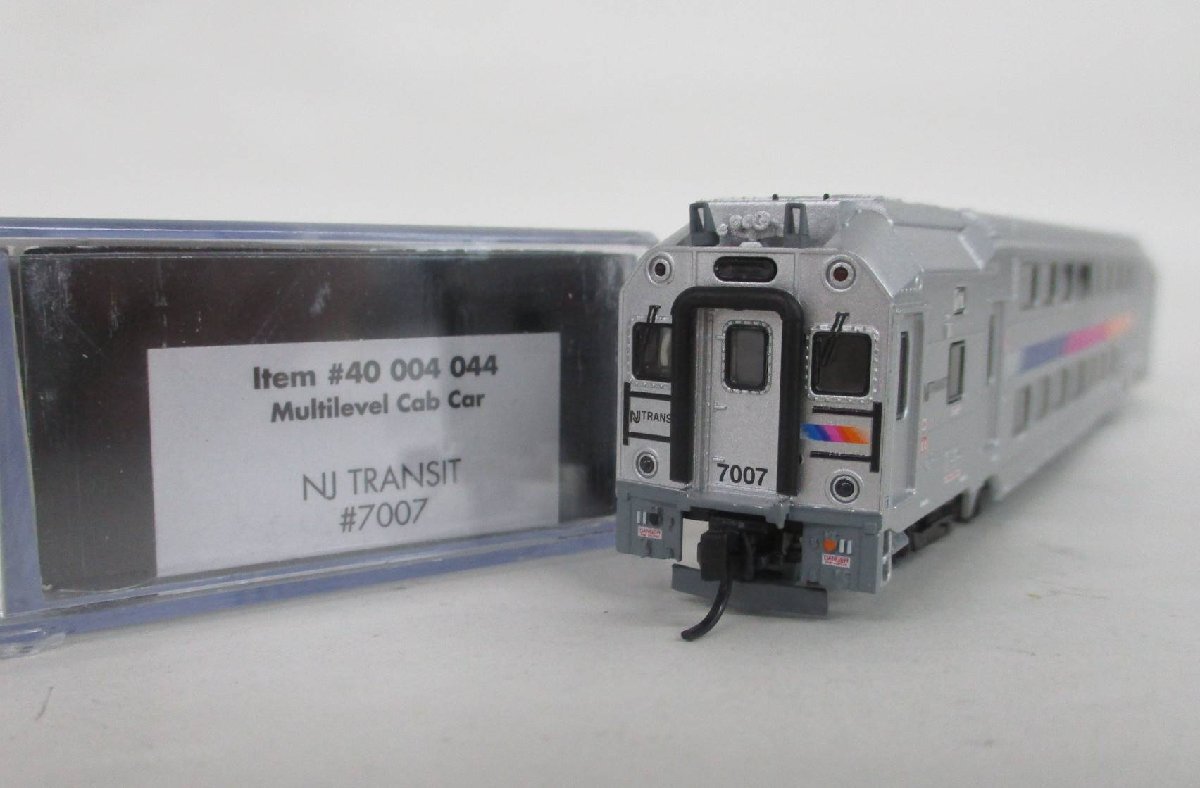 日本代購代標第一品牌【樂淘letao】－ATLAS 40 004 044 NJトランジット ダブルデッカー制御客車 #7007【ジャンク】chn081405