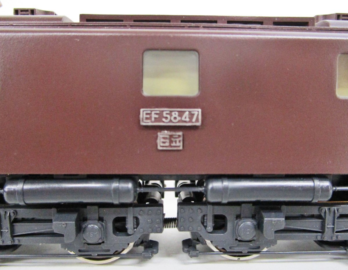 Yahoo!オークション - KATO 1-302 EF58 茶 茶箱【ジャンク】deh082328