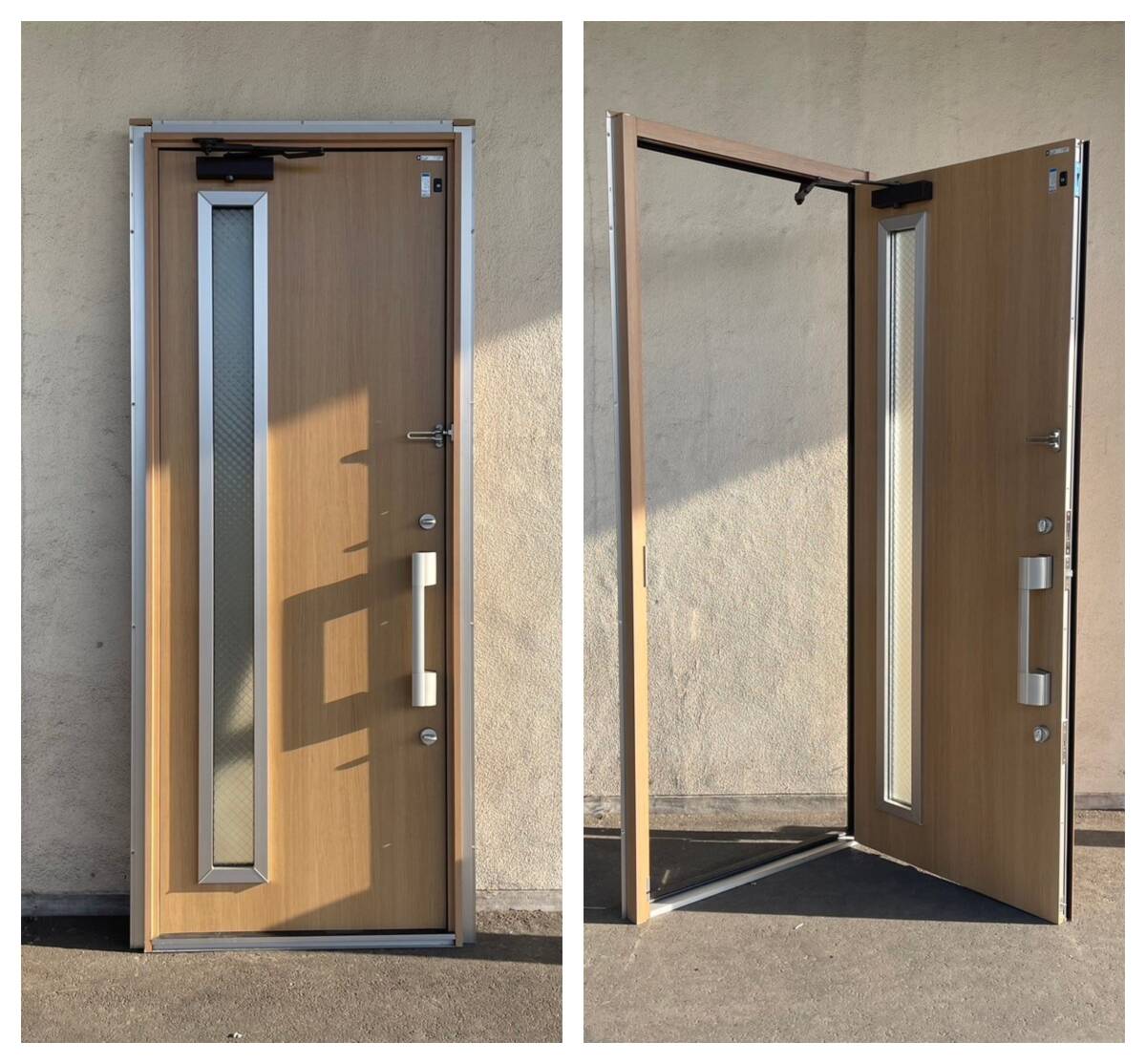 Yahoo!オークション - T5740 展示美品 YKK AP 防火ドアGシリーズ 玄関...