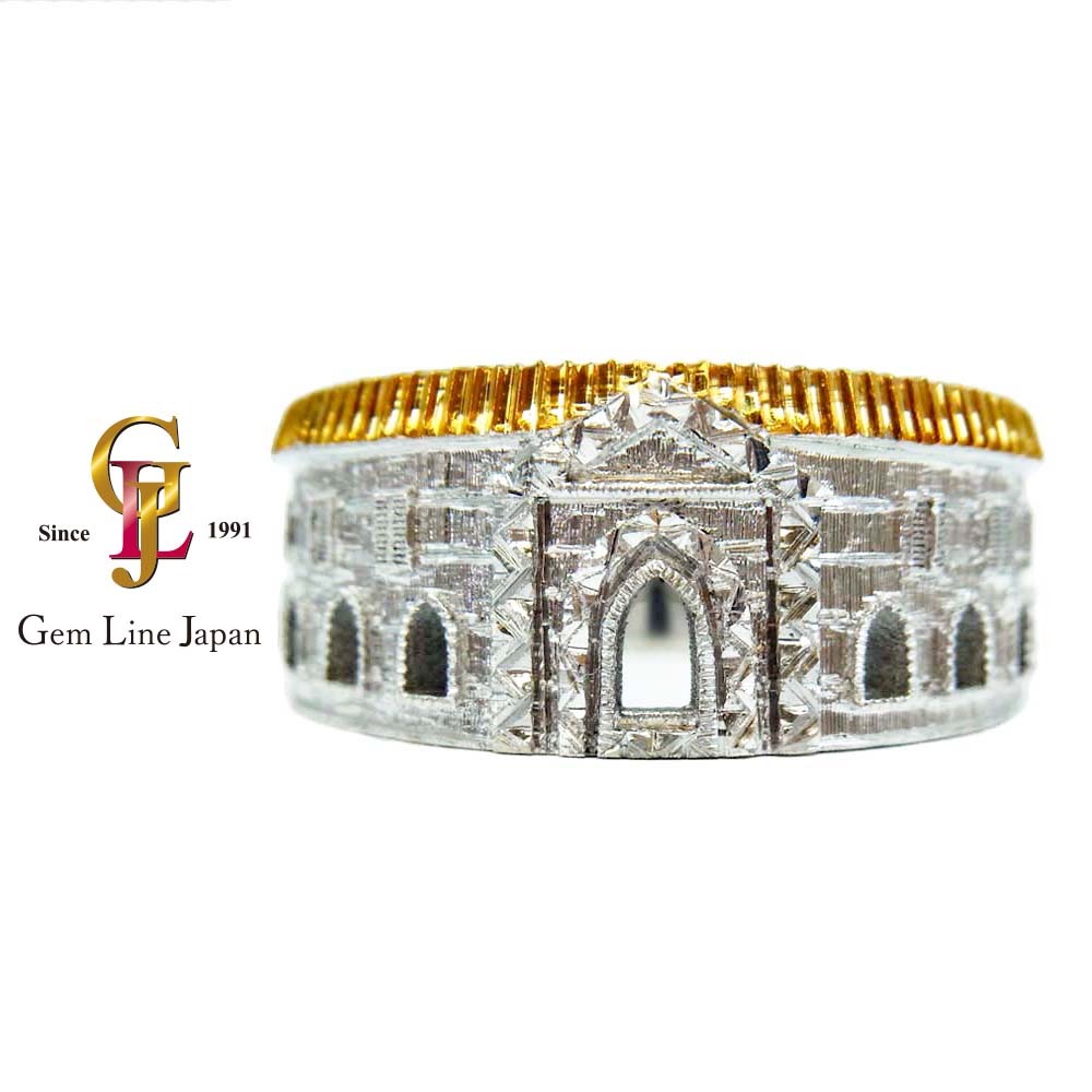 Yahoo!オークション - quarant'otto クアラントット 750(K18/K18WG) 城...