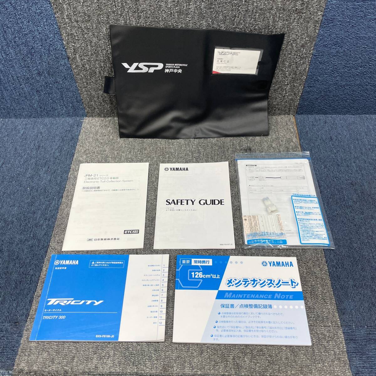 #2762-19 ヤマハ TRICITY 300 メンテナンスノート マニュアル(ヤマハ)｜売買されたオークション情報、yahooの商品情報をアーカイブ公開 - オークファン（aucfan.com）