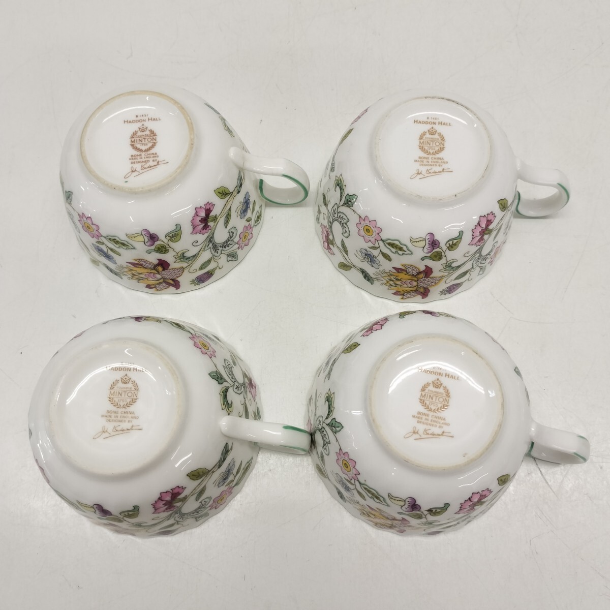 Yahoo!オークション - 24 8061 MINTON ミントン HADDONHALL 1793 Bone...