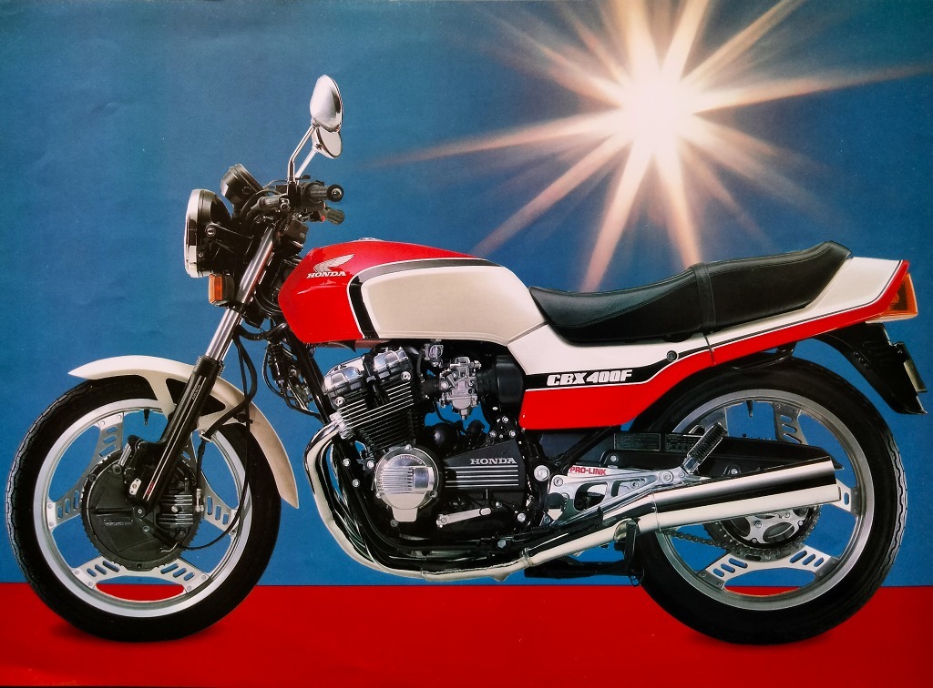 Yahoo!オークション - HONDA CBX 400F SUPER SPORTS 1980年代 当時物カ...