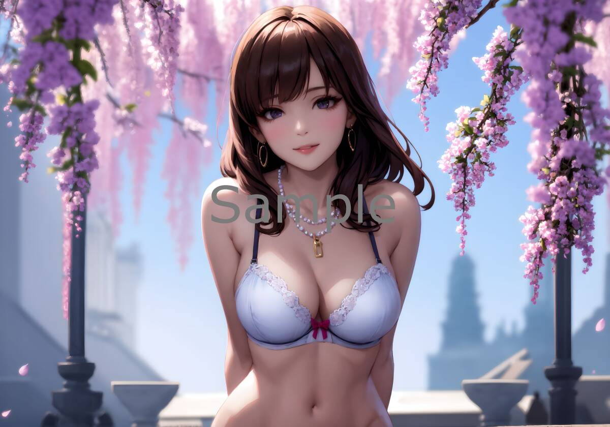 Yahoo!オークション - h0044 全て一点物 【A4サイズ 美女ポスター】最...